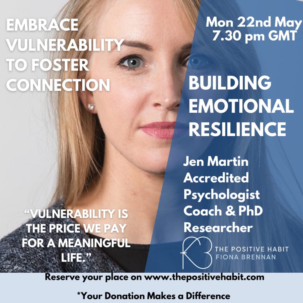 Building Emotional Resilience - Webcast with Jen Martin - Fiona Brennan ...